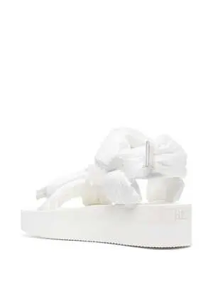 Red Valentino Padded Flatform Sandals