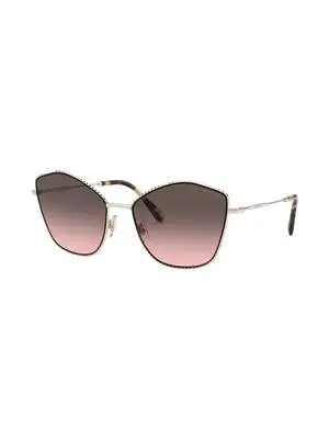 Miu Miu Oversized Gradient Sunglasses
