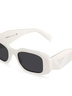 Prada Runway Oversize-frame Sunglasses - Grey