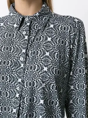 AMIR SLAMA Printed Shirt