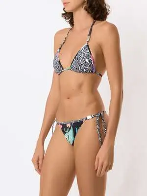 AMIR SLAMA Hibiscus Bikini Set
