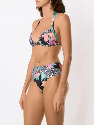 AMIR SLAMA Hibiscus Bikini Set