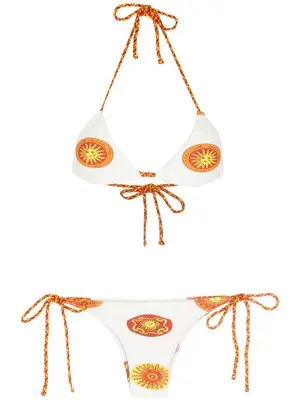 AMIR SLAMA Sol Bikini Set - White