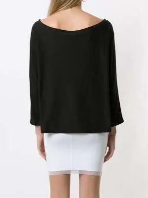 AMIR SLAMA Long Sleeve Blouse