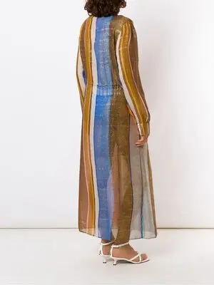 AMIR SLAMA Silk Shirt Dress