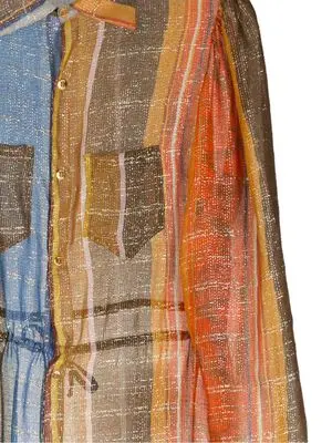 AMIR SLAMA Silk Shirt Dress