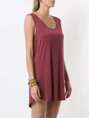 AMIR SLAMA Sleeveless T-shirt Dress