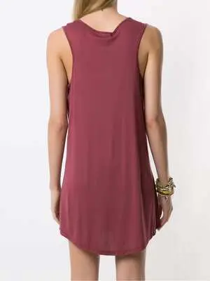 AMIR SLAMA Sleeveless T-shirt Dress