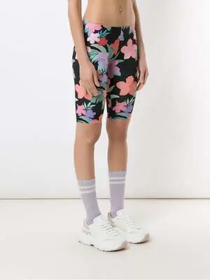AMIR SLAMA Printed Biker Shorts