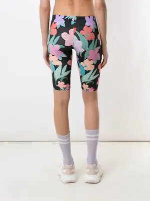 AMIR SLAMA Printed Biker Shorts