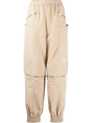 Stella McCartney Logo Stripe Zip Front Track Pants