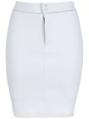 AMIR SLAMA Pencil Skirt - White