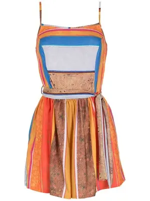 AMIR SLAMA Printed Playsuit