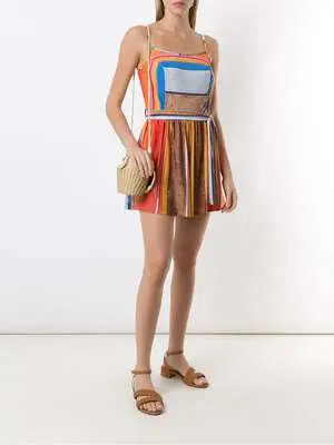 AMIR SLAMA Printed Playsuit