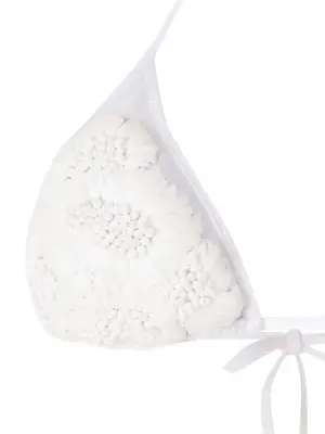 AMIR SLAMA Beaded Embroidery Bikini Set