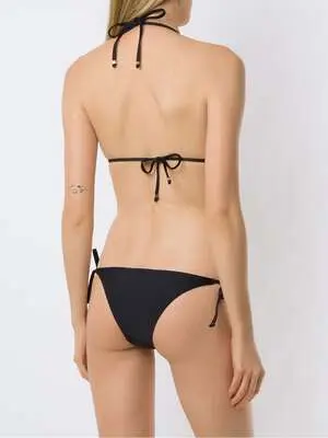 AMIR SLAMA Beaded Embroidery Bikini Set