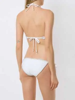 AMIR SLAMA Tie Cut-out One-piece