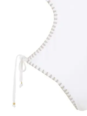 AMIR SLAMA Tie Cut-out One-piece
