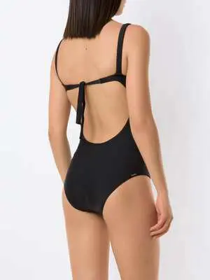 AMIR SLAMA Plunging Back One-piece