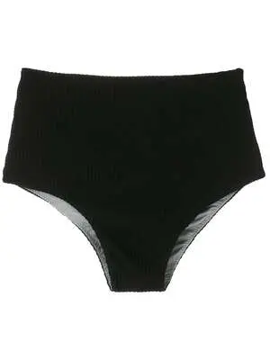 CLUBE BOSSA Elfe High-rise Bikini Bottoms - Black