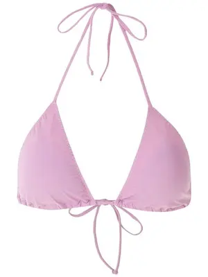 CLUBE BOSSA Aava Triangle Bikini Top - Purple