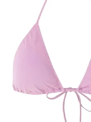 CLUBE BOSSA Aava Triangle Bikini Top - Purple
