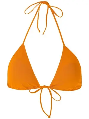 CLUBE BOSSA Aava Triangle Bikini Top - Orange