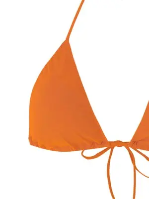 CLUBE BOSSA Aava Triangle Bikini Top - Orange