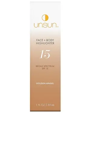 UNSUN COSMETICS Face + Body Highlighter Spf 15