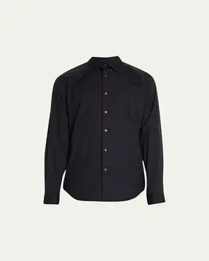 Theory Sylvain Tailored-fit Sport Shirt - Black