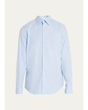 Theory Sylvain Tailored-fit Sport Shirt - Olympic