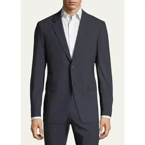 Theory Chambers Stretch Wool Blazer - Eclipse