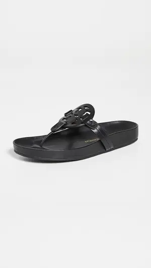 Tory Burch Miller Cloud Sandals - Perfect Black