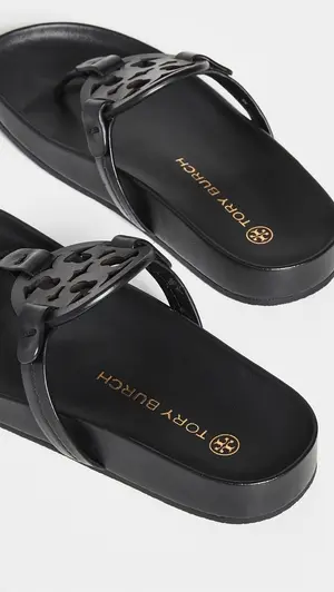 Tory Burch Miller Cloud Sandals - Perfect Black