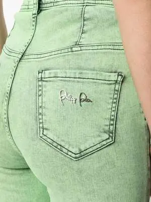 Philipp Plein High-waisted Jeggings - Green