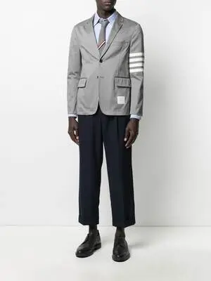 Thom Browne Grosgrain Armband Oxford Shirt - Blue