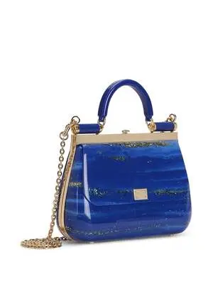 Dolce & Gabbana Sicily Box Bag - Blue