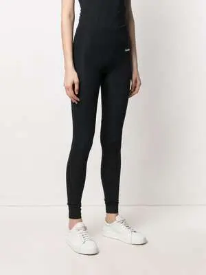 JIL SANDER Logo-print Leggings - Black