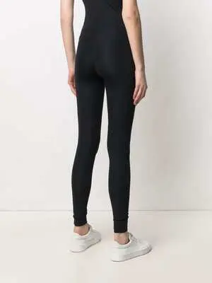 JIL SANDER Logo-print Leggings - Black
