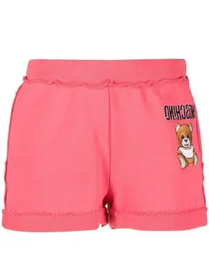 Moschino Embroidered Shorts For Women