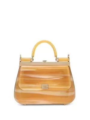 Dolce & Gabbana Sicily Box Bag - Neutrals