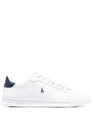 Polo Ralph Lauren Low-top Logo-print Sneakers - White