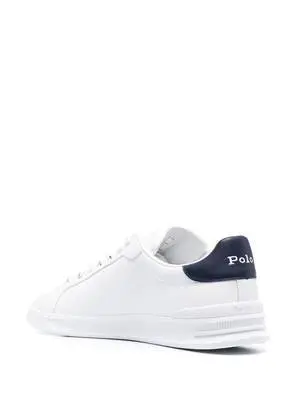 Polo Ralph Lauren Low-top Logo-print Sneakers - White