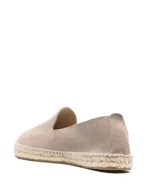 Manebí Hamptons Leather Espadrilles - Neutrals