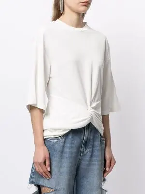 AMBUSH Gathered Crew-neck T-shirt