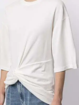 AMBUSH Gathered Crew-neck T-shirt