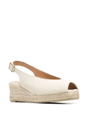 CastaÑer 50mm Dosalia Espadrilles - Neutrals