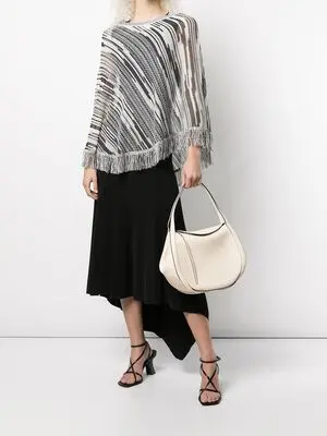 WANDLER Contrast Trim Tote Bag