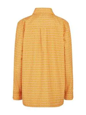 Fendi Long-sleeved Ff-print Shirt