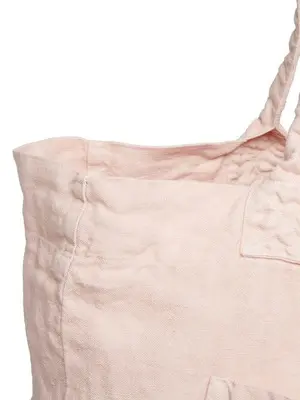 ONCE MILANO Linen Tote - Pink